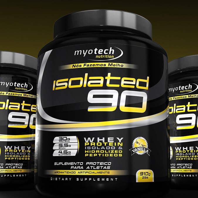 Rotulo de Suplemento (Whey Protein) | Product packaging contest