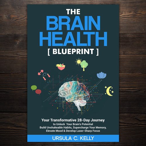 Designs | Design an ebook cover for a brain health book | Book cover ...