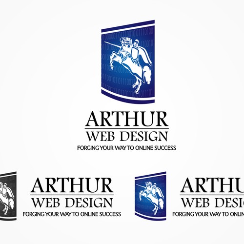 Logo and tagline for web design company | Logo design contest