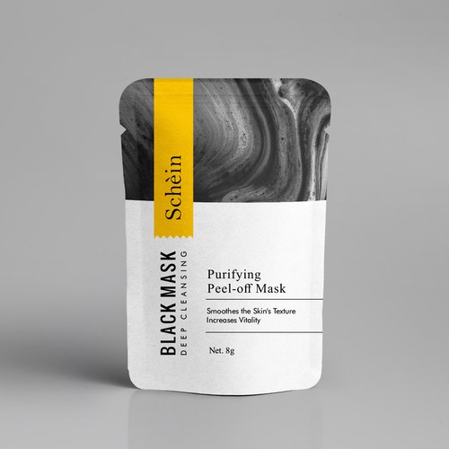 Luxury blackhead cosmetics packets with additional work for the winner ...