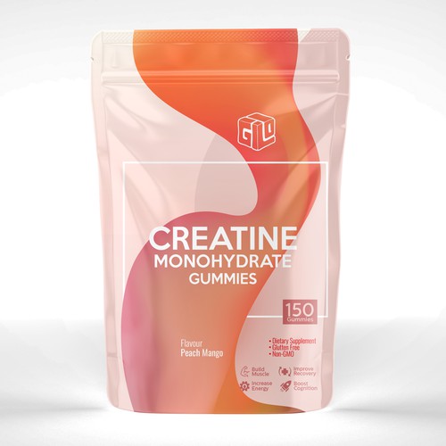 Designs | Bag Design for Creatine Monohydrate Gummy brand | Product ...