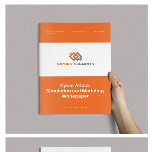 Designs | Design an amazing brochure (White Paper) for Cipher Security ...
