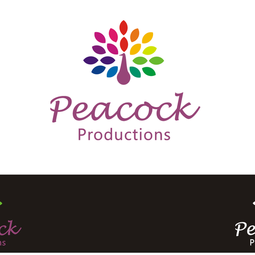 logo for Peacock Productions | Logo design contest