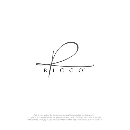 Designs | RICCO ITALIAN RESTAURANT - winner chance to do Brand ...