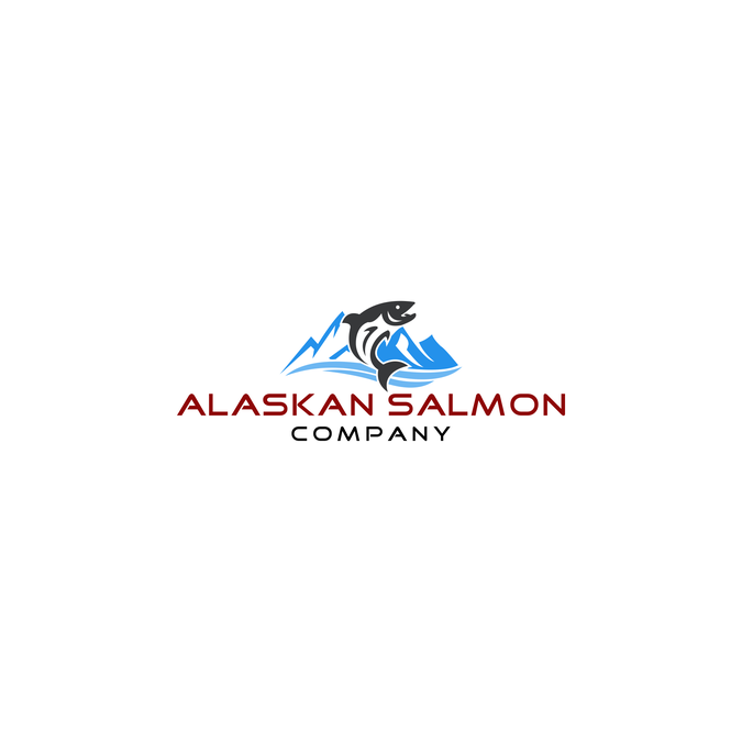 Wild Alaskan Salmon Fisherman needs a simple and clean logo | Logo ...