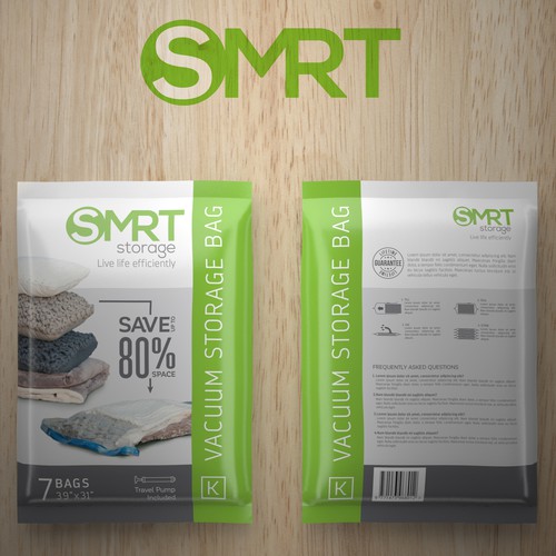 Design clean and modern packaging for Smartstore's new product line ...