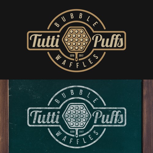 Its waffle time! Tutti-Puffs needs your help making our logo. | Logo ...