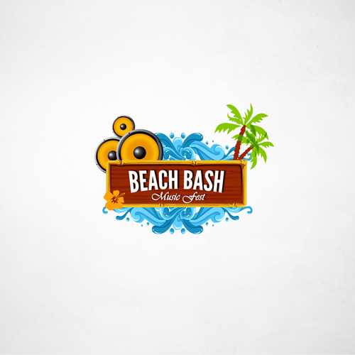 Beach Bash Music Fest | Logo design contest