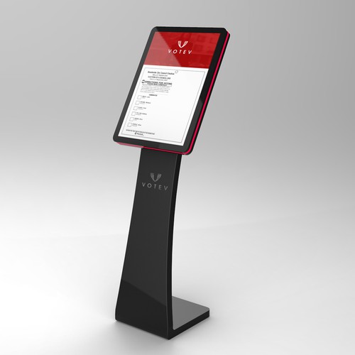touchscreen voting machine | 3D contest