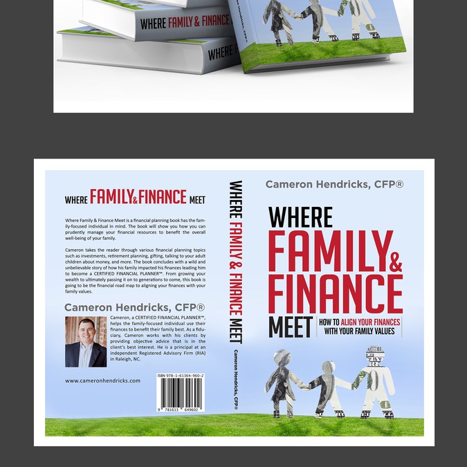 Book cover design for modern financial planning book | Book cover contest