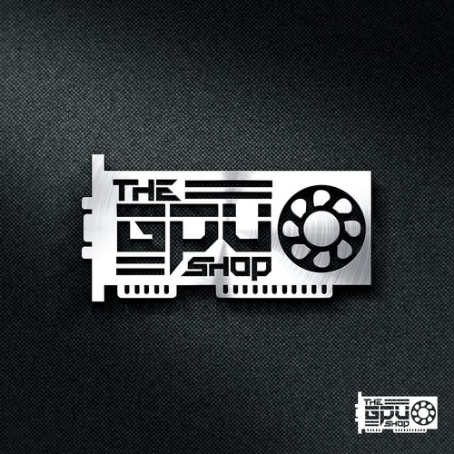 Create a futuristic logo for "The GPU Shop" | Logo design contest