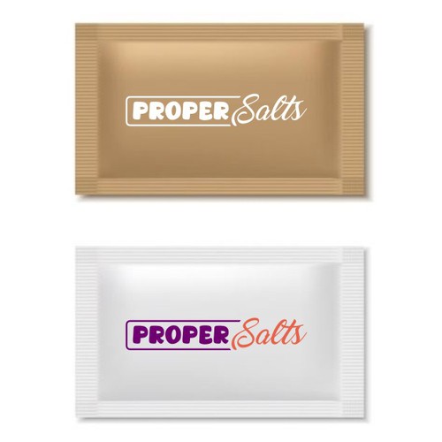 Designs | Proper Salts electrolyte hydration sachets | Logo & brand ...