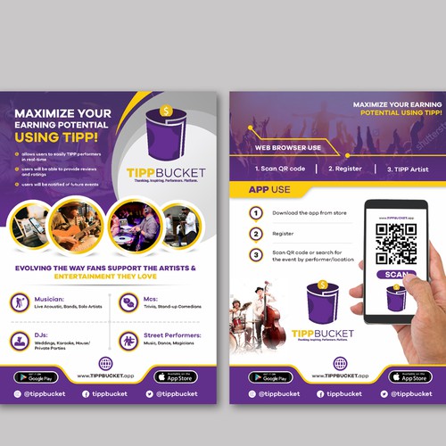 Designs | TIPP Bucket Flyer | Postcard, flyer or print contest