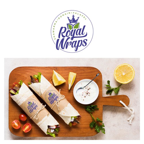 Designs | Logo for a fast food restaurant specializing in wraps. | Logo ...