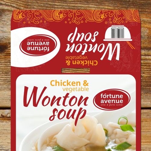 Wonton Soup - Design Revamp | Product packaging contest