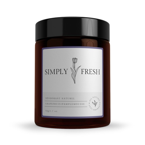 Designs | Natural Deodorant with a bit of a rebellious touch | Product ...