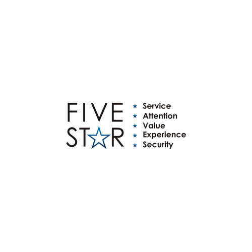 Five Star logo for a Five Star company | Logo design contest
