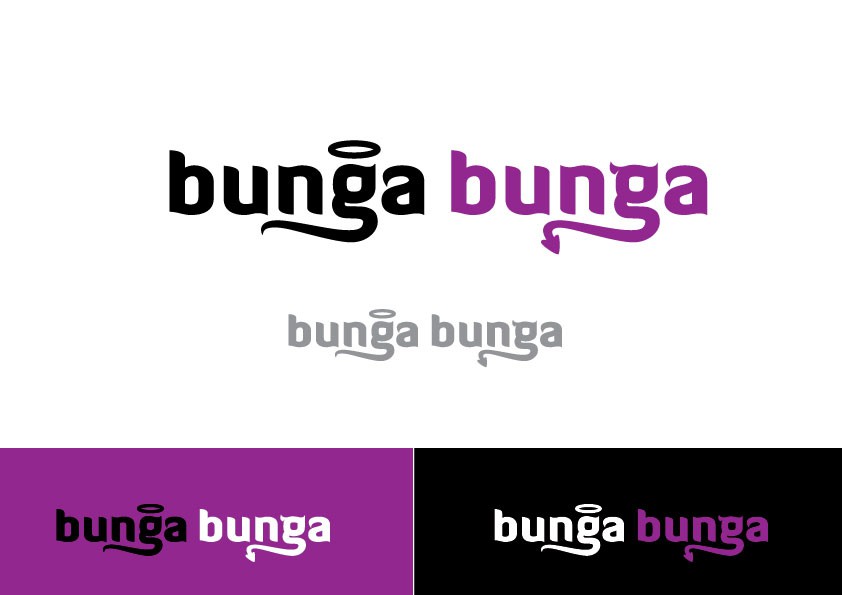 Bunga Bunga | Logo design contest