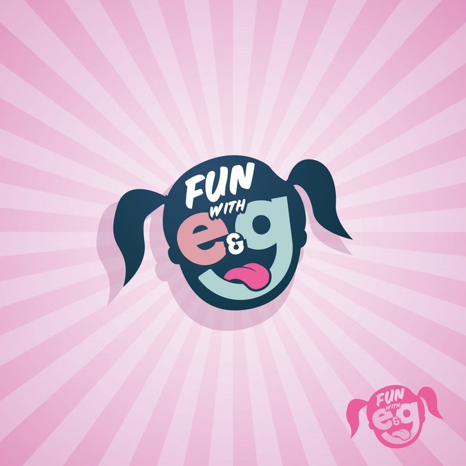 Design a fun and artistic logo for a YouTube channel produced by kids ...