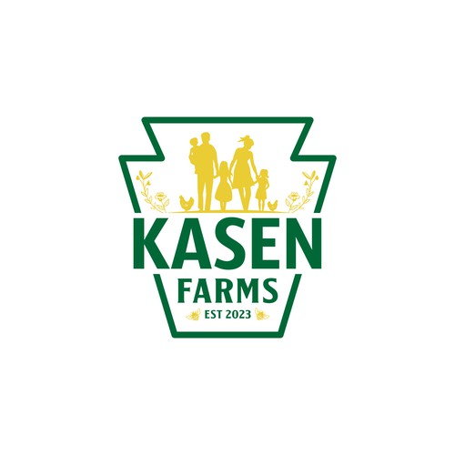 Designs | Logo design for small family farm that both dad and 7 year ...