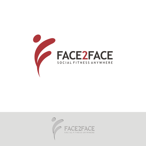 logo for Face2Face Gym | Logo design contest