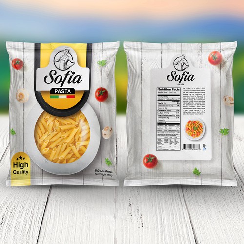 Design a colorful Pasta packaging for Sri Lanka's largest pasta ...