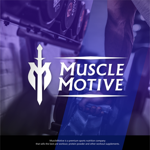 Designs | Design a Powerful Logo for MuscleMotive Workout Supplement ...
