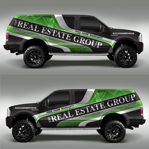 Designs | Real Estate Company | Car, truck or van wrap contest