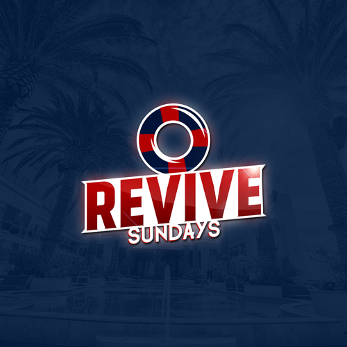 Create a logo for a Sunday Pool Party called REVIVE | Logo design contest