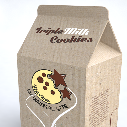 Designs | TRIPLE MILK COOKIES. | Product packaging contest