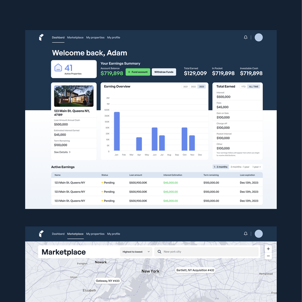 Real estate website needs modern look! please help! | Web page design ...