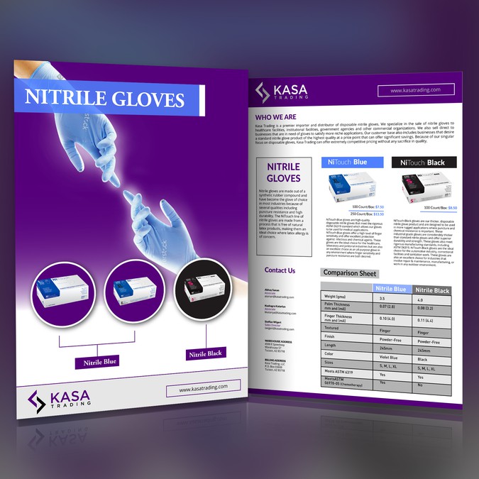 Pricing/Data sheet for medical product | Postcard, flyer or print contest