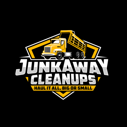 Designs | Modern Junk removal logo, badge style, both original example ...