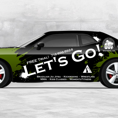 Designs | !Car Wrap Needed for BADASS Muscle Car. Mixed Martial Arts ...