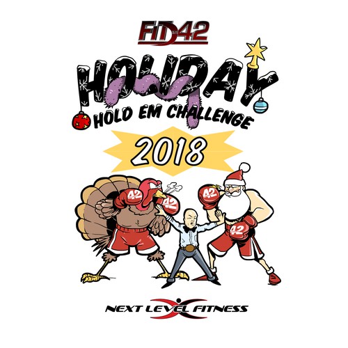 Turkey vs Santa Boxing Match T-shirt | T-shirt contest