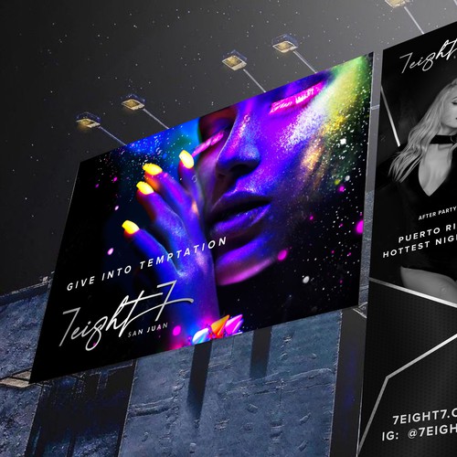Designs | Billboard for a Nightclub and Gentlemen’s Club | Signage contest