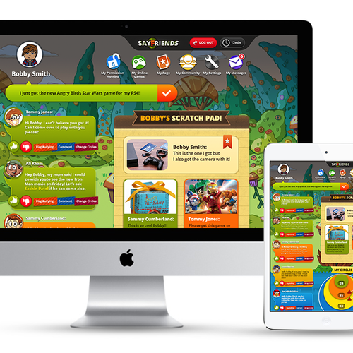 Designs | Design an exciting and fun web interface for kids aged ...