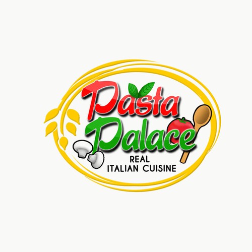 NEED CREATIVE LOGO FOR PASTA PALACE ITALIAN CAFE | Logo design contest