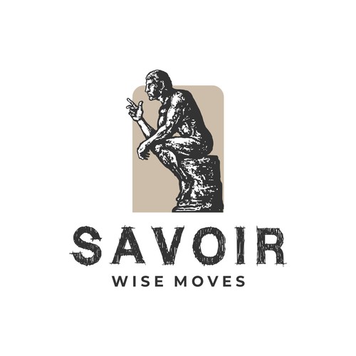 Designs | Design a logo based on Rodin's "Le Penseur" statue | Logo ...