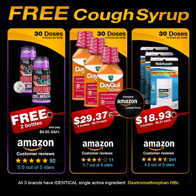 RoboCough price comparison ad | Postcard, flyer or print contest
