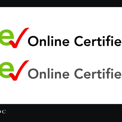 E-Online Certified Logo | Logo design contest