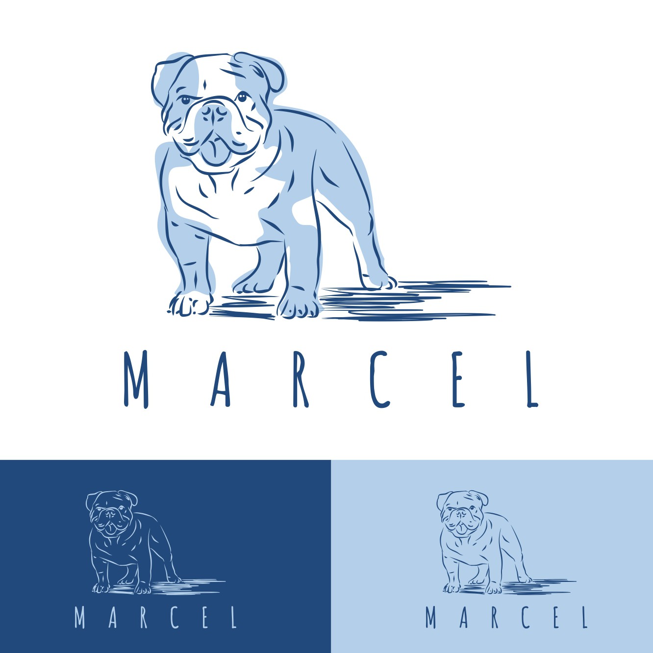 French Bulldog Logos - Free French Bulldog Logo Ideas, Design & Templates