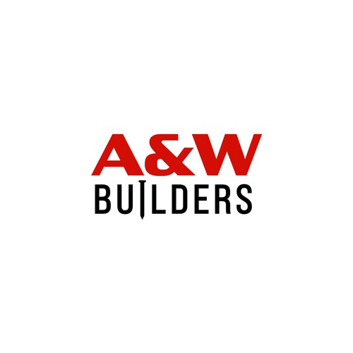 A & w builders logo | Logo design contest | 99designs