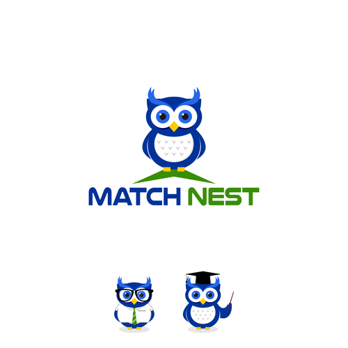 Design logo with a fun, smart bird as guide for home improvement ...