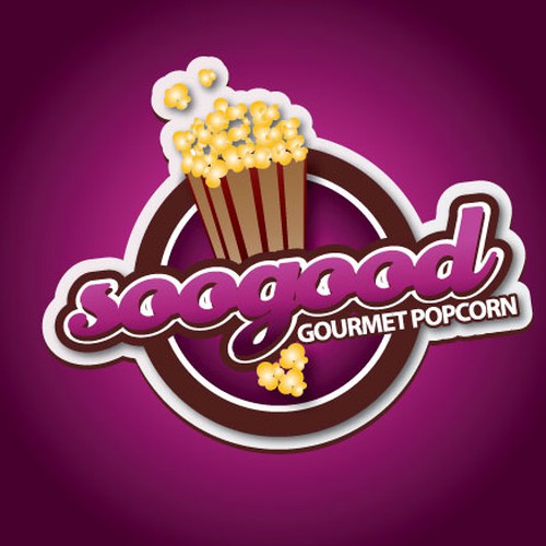 Create the next Logo Design for soogood gourmet popcorn | Logo design ...