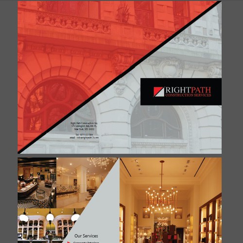 Designs | Right Path Construction looking for the Right brochure ...