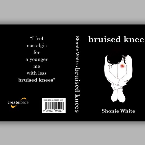 Design angsty minimalist poetry book cover | Book cover contest