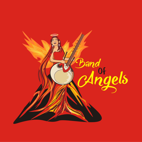 Logo for music band 'Band of Angels' | Logo design contest