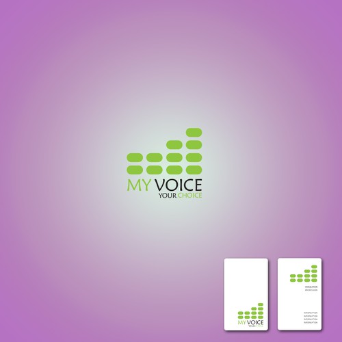MEMORABLE Voiceover Logo & Business Card for New Business | Logo design ...