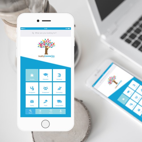 NYC Social Services Discovery App | App design contest